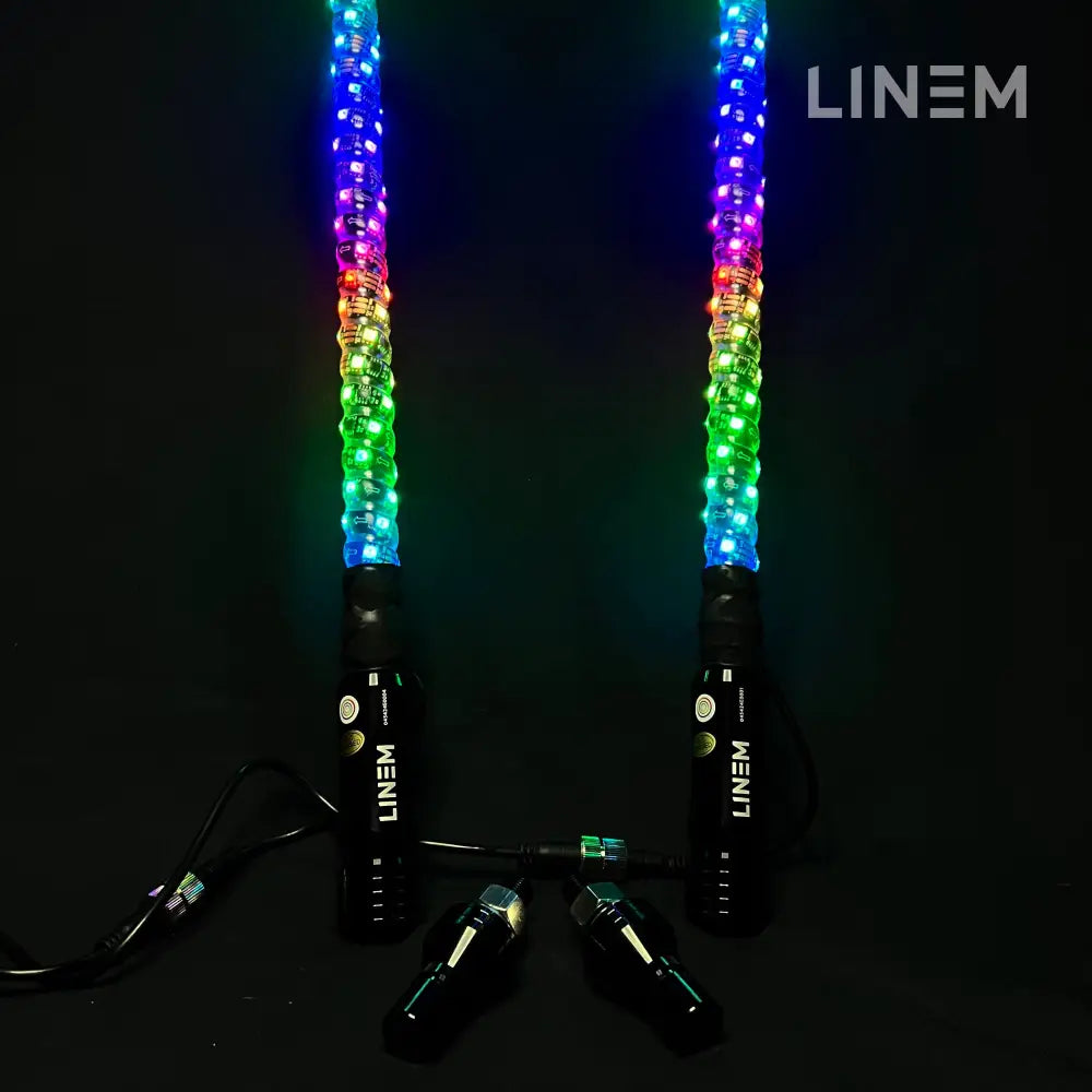 Chasing LED Whip Lights